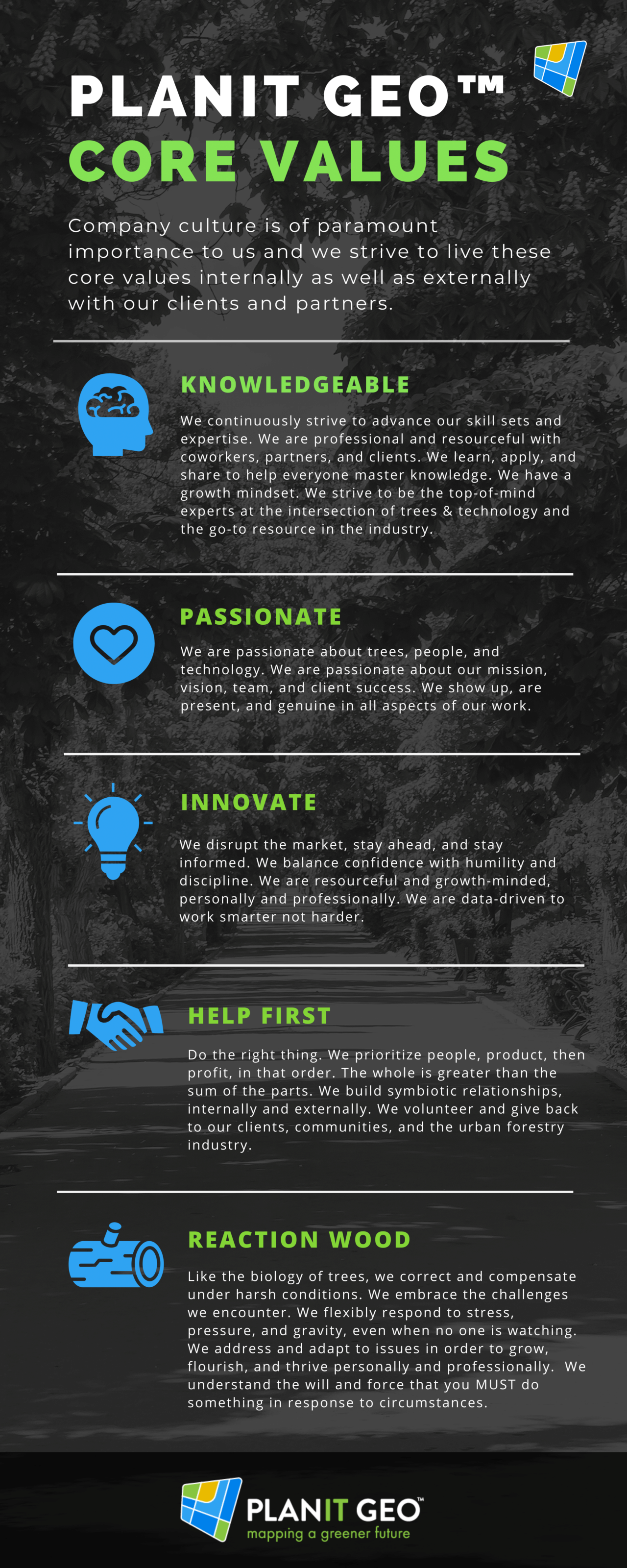 Get to Know PlanIT Geo™: Core Values | PlanIT Geo™