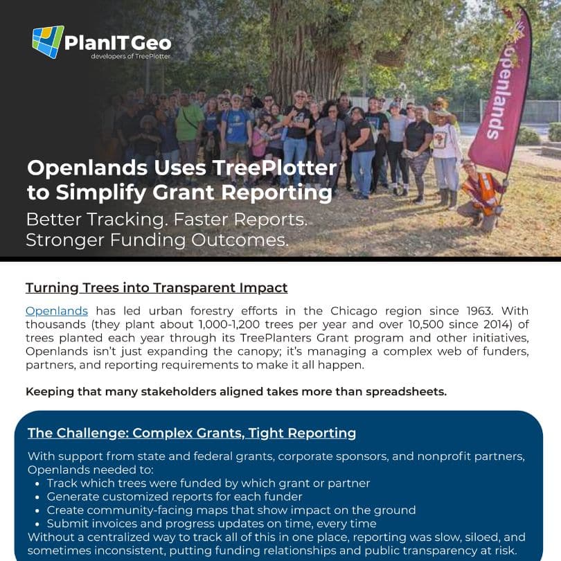 Openlands Uses TreePlotter to Simplify Grant Reporting and Fund Tree ...